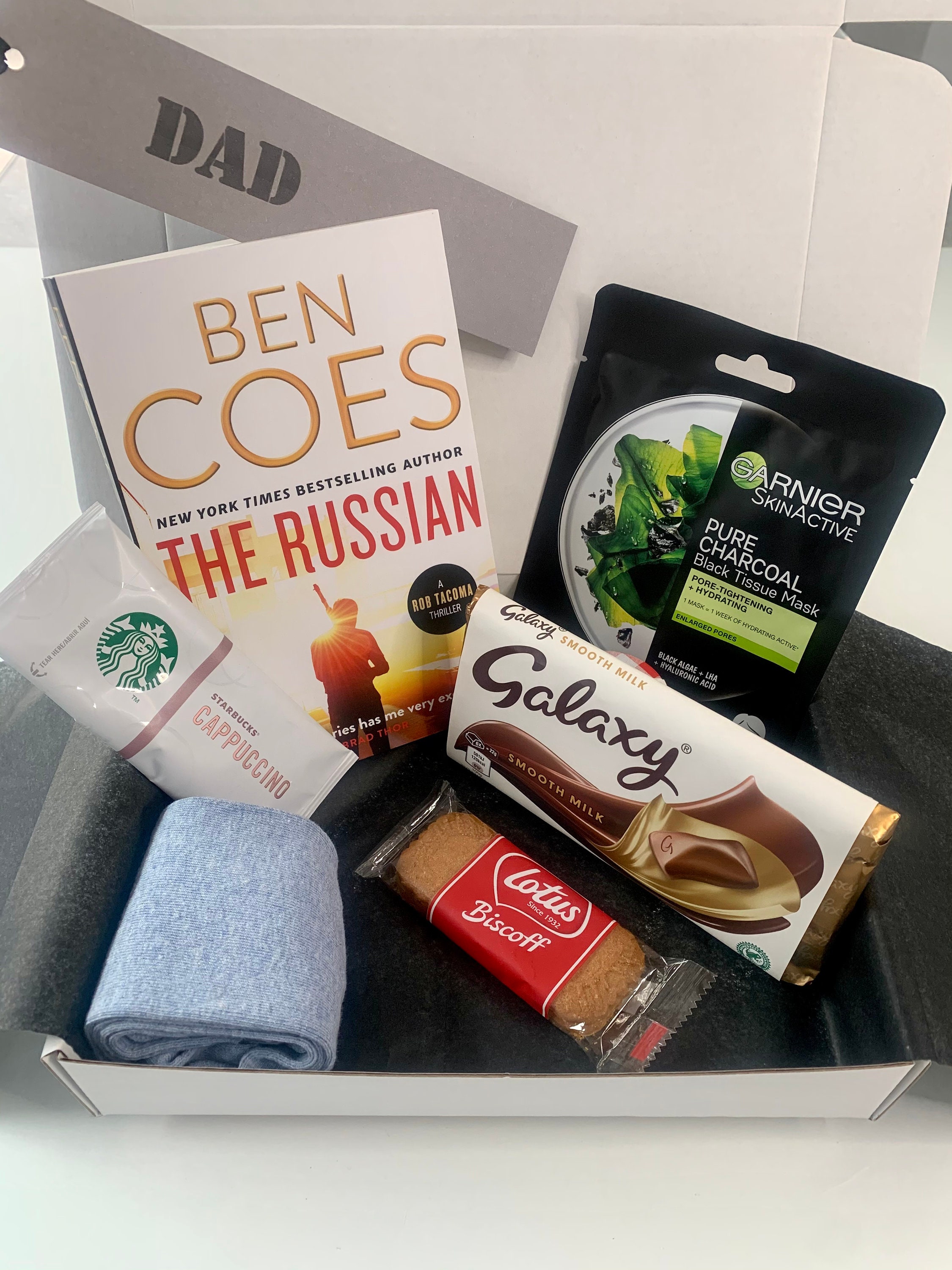 Man Book Gift Box Hamper. Male Pamper Hamper Box. Mens Gift - Etsy UK