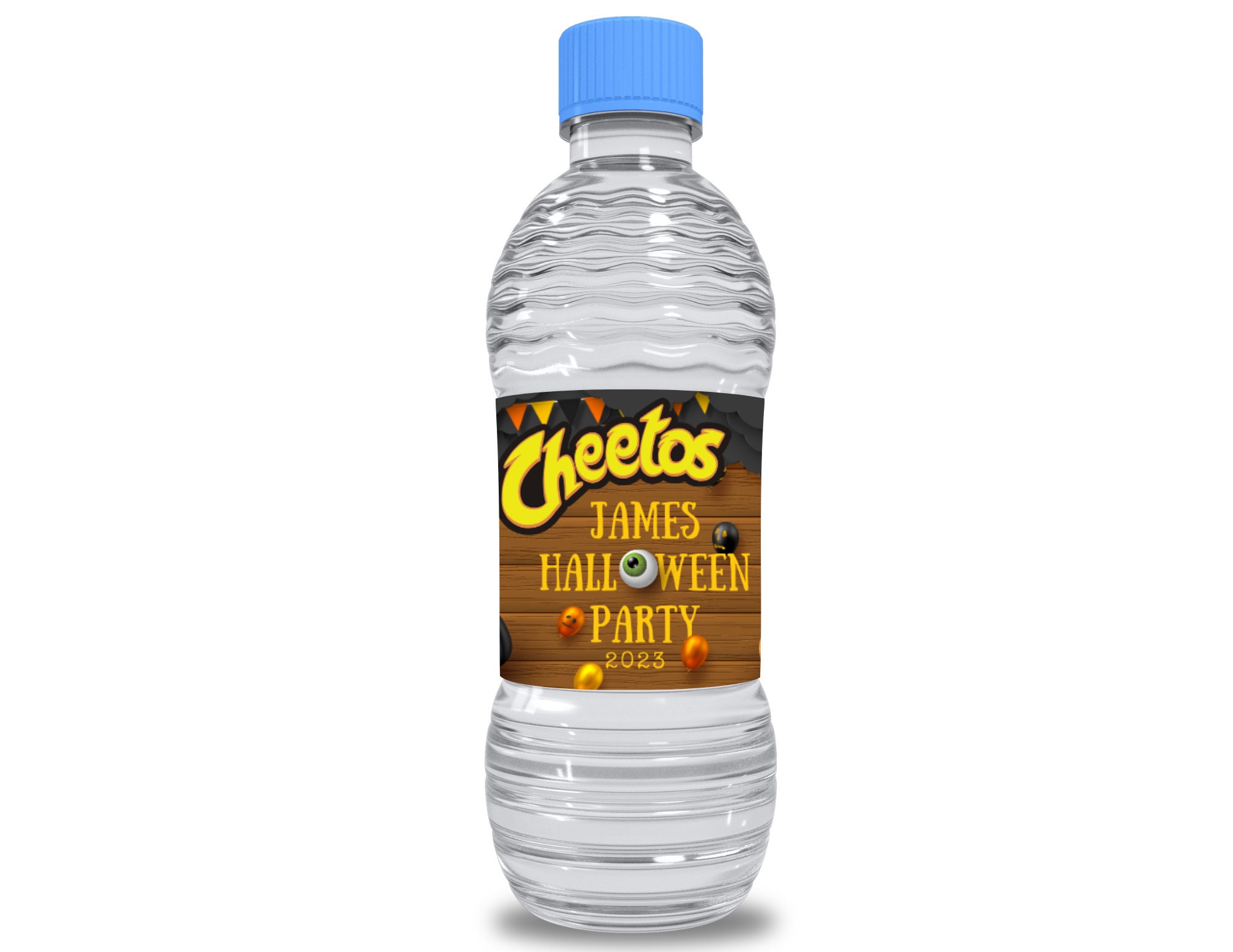 Cheetos Halloween Chip Bag and Water Bottle Template - Etsy
