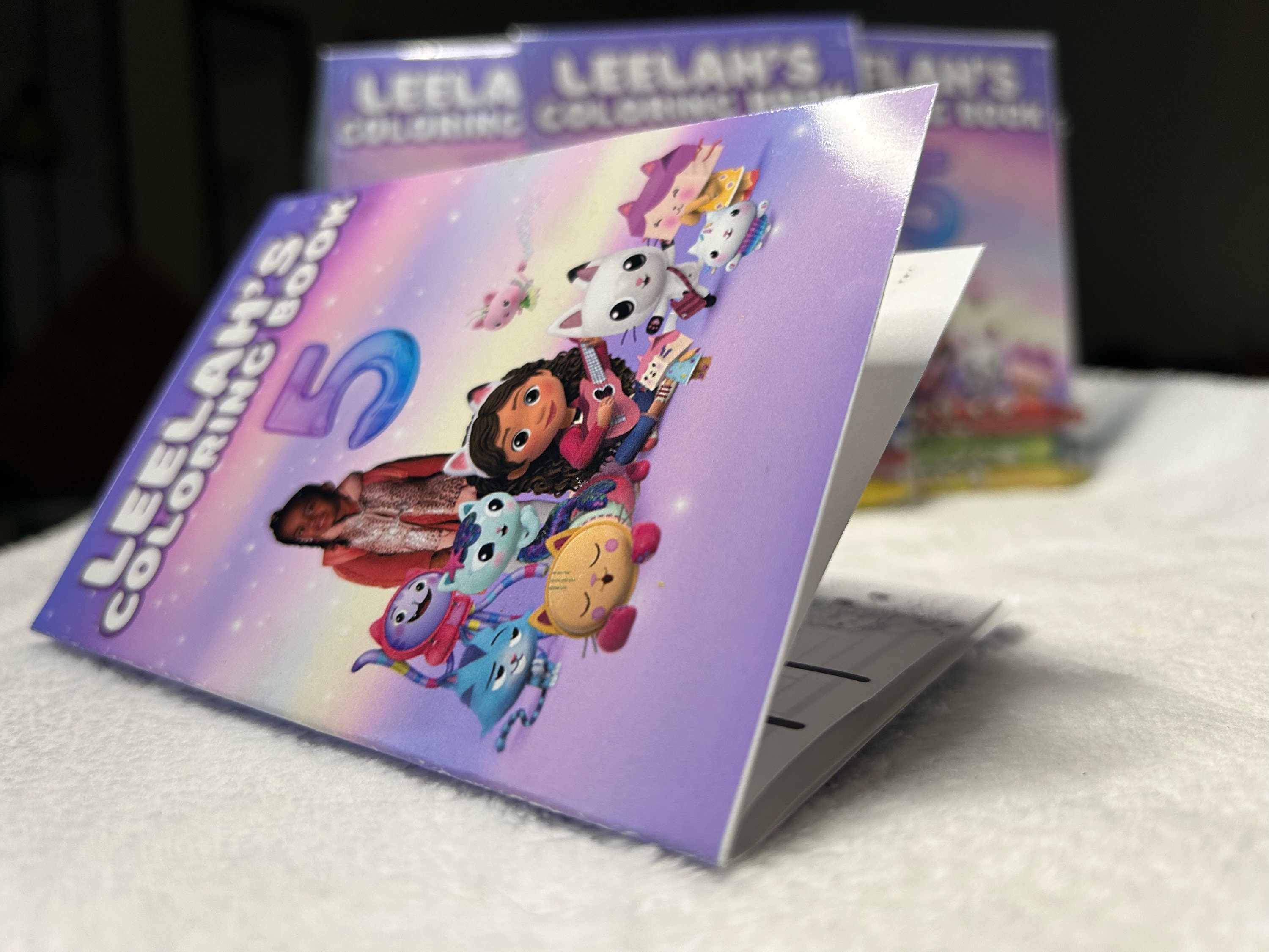 Custom Coloring Book /mini Coloring Book/party Favors /ANY THEME ...