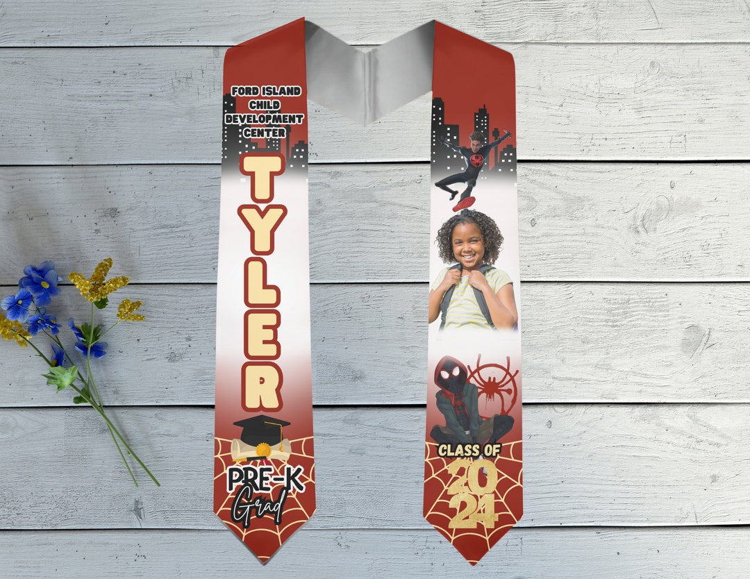 Pre-k Kindergarten Stoles Customized Elementary School Personalized ...