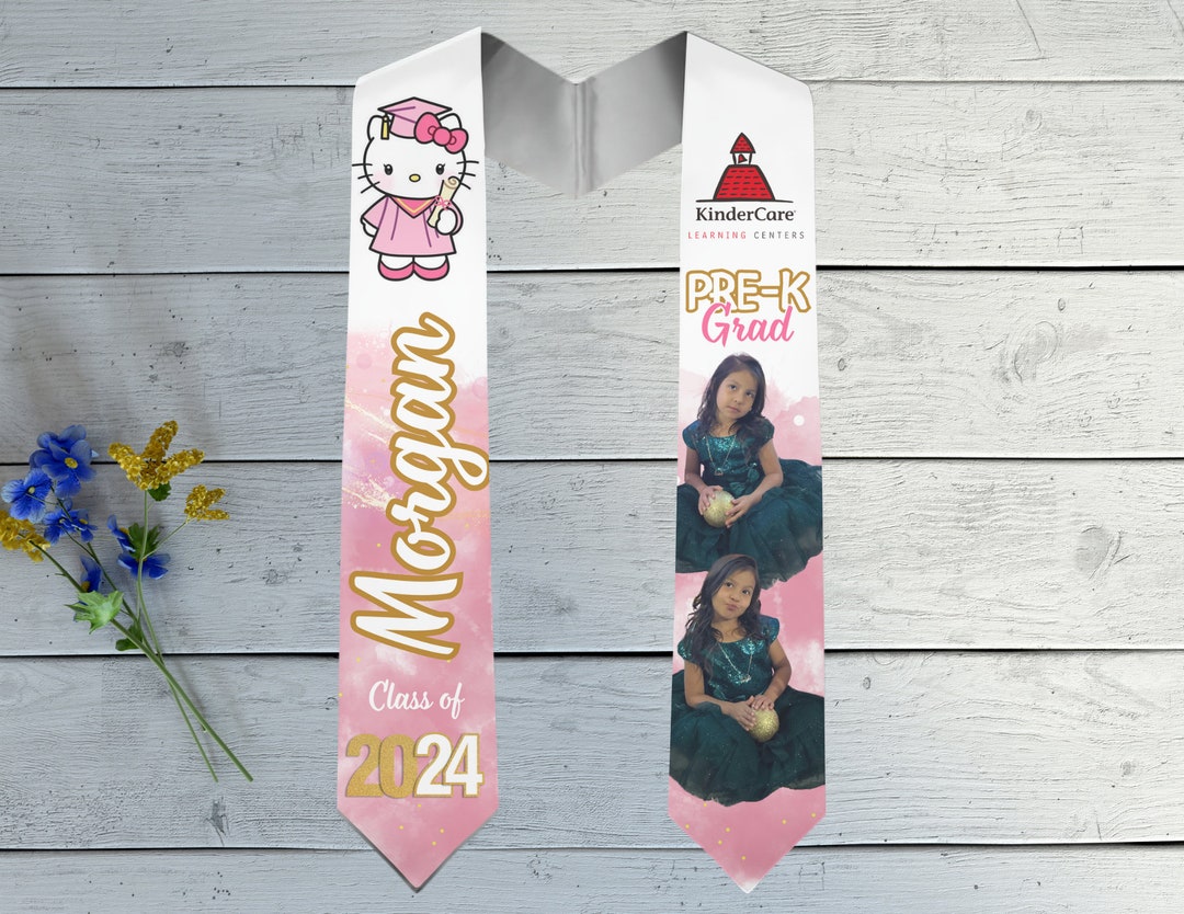 Pre-k Kindergarten Stoles Customized Elementary School Personalized ...