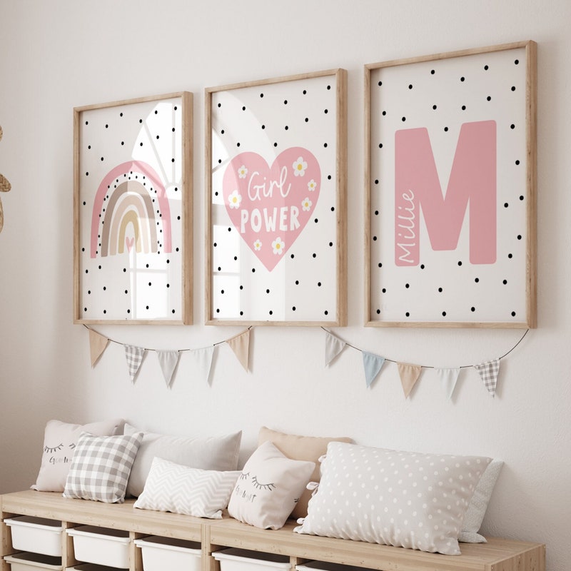 Tween Girl Wall Art - Etsy
