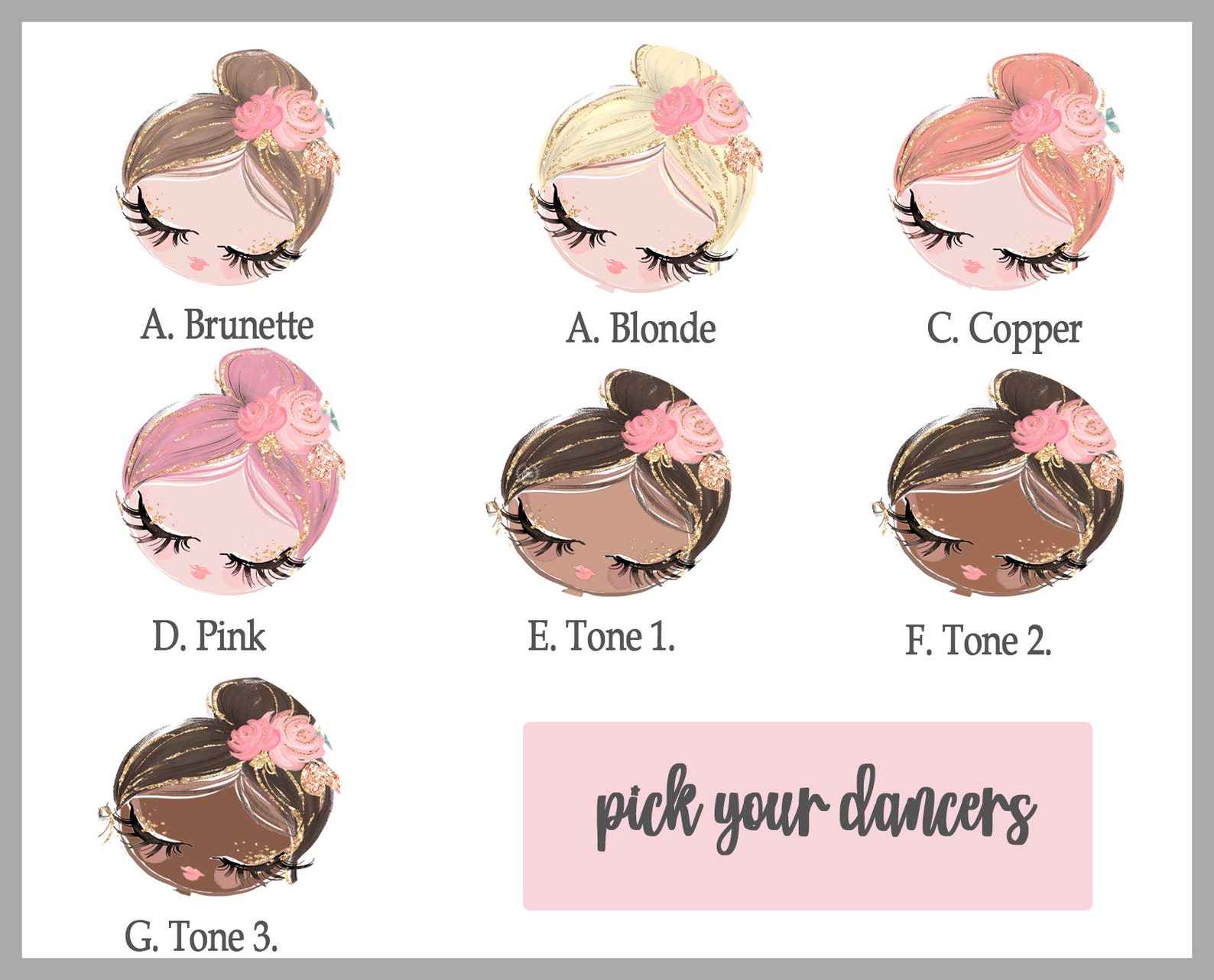 Ballerina Print Set Personalised Ballet Name Print Ballerina | Etsy