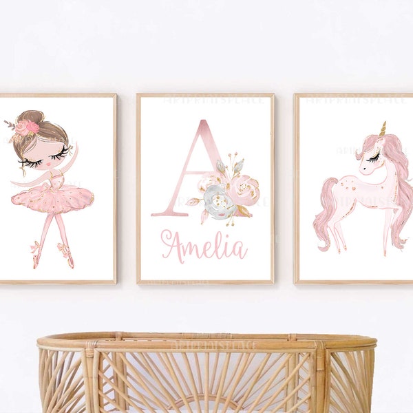Girls Wall Art - Etsy