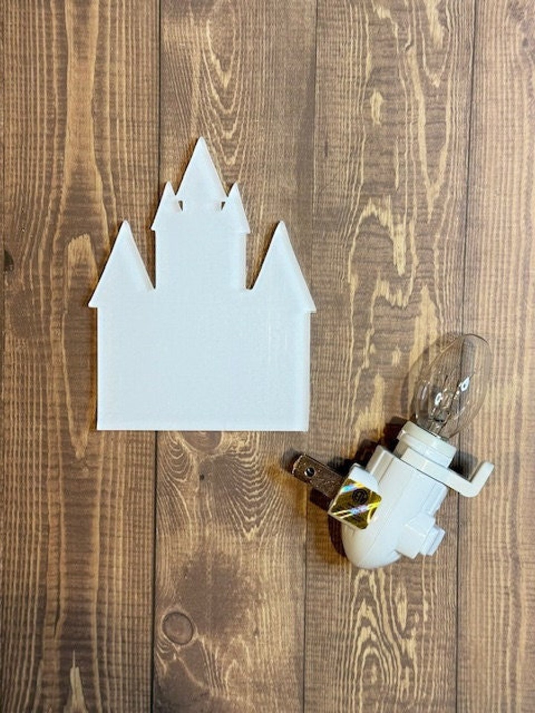 4" Acrylic Castle Blank: Sublimation Night Light or Coaster - Etsy
