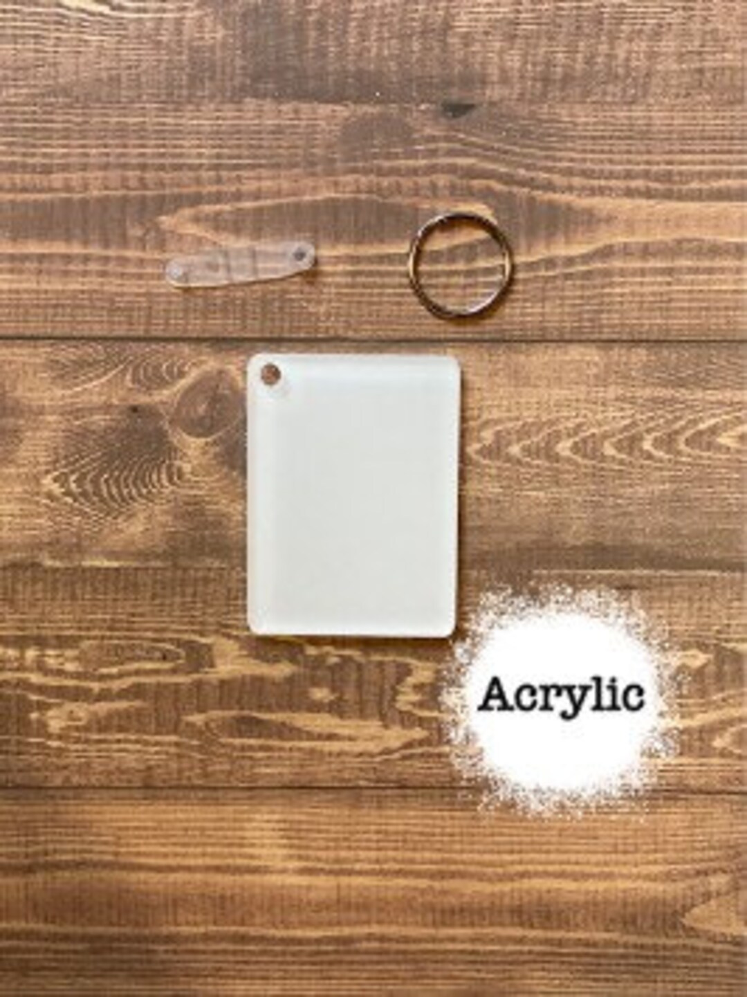 Rectangle Blank Key Chain/ Acrylic/ Blank Key Chain/keychain ...