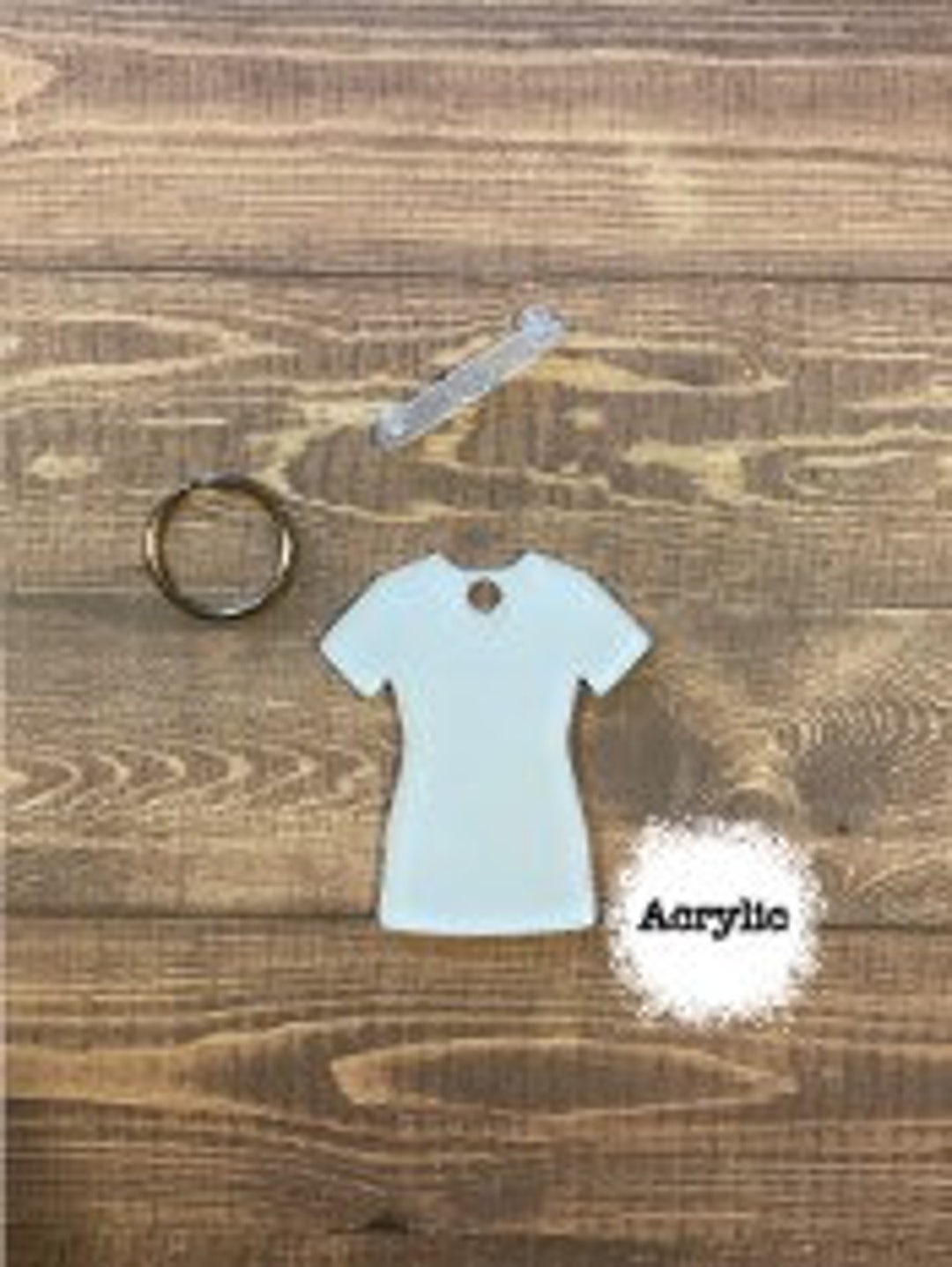 Nurse Scrub Blank Key Chain/acrylic/ Blank Key Chain/keychain ...