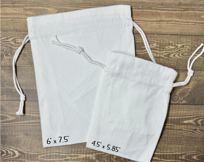 Sublimation Canvas Drawstring Bag/sublimation Bag/draw String Bag ...