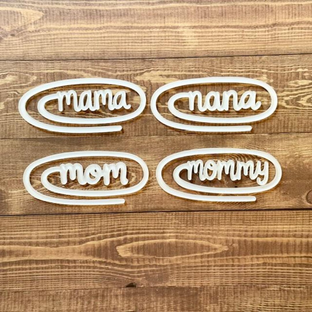 Sublimatable Acrylic Jumbo Paper Clip Blank: DIY Craft Supply - Etsy