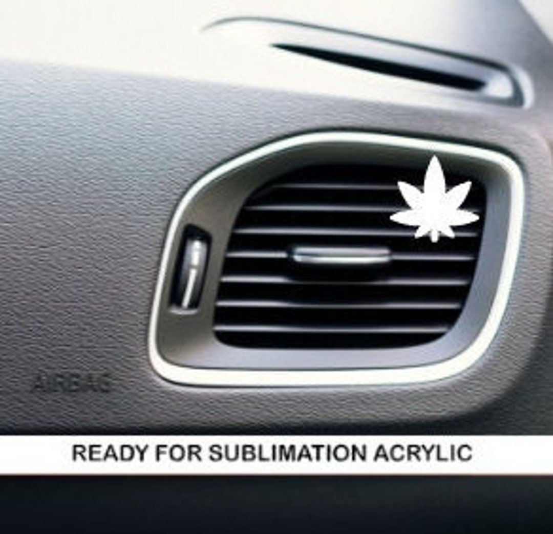 Pot Leaf Acrylic Car Vent Fresheners/acrylic/ Blank Car Vent/car Vent ...