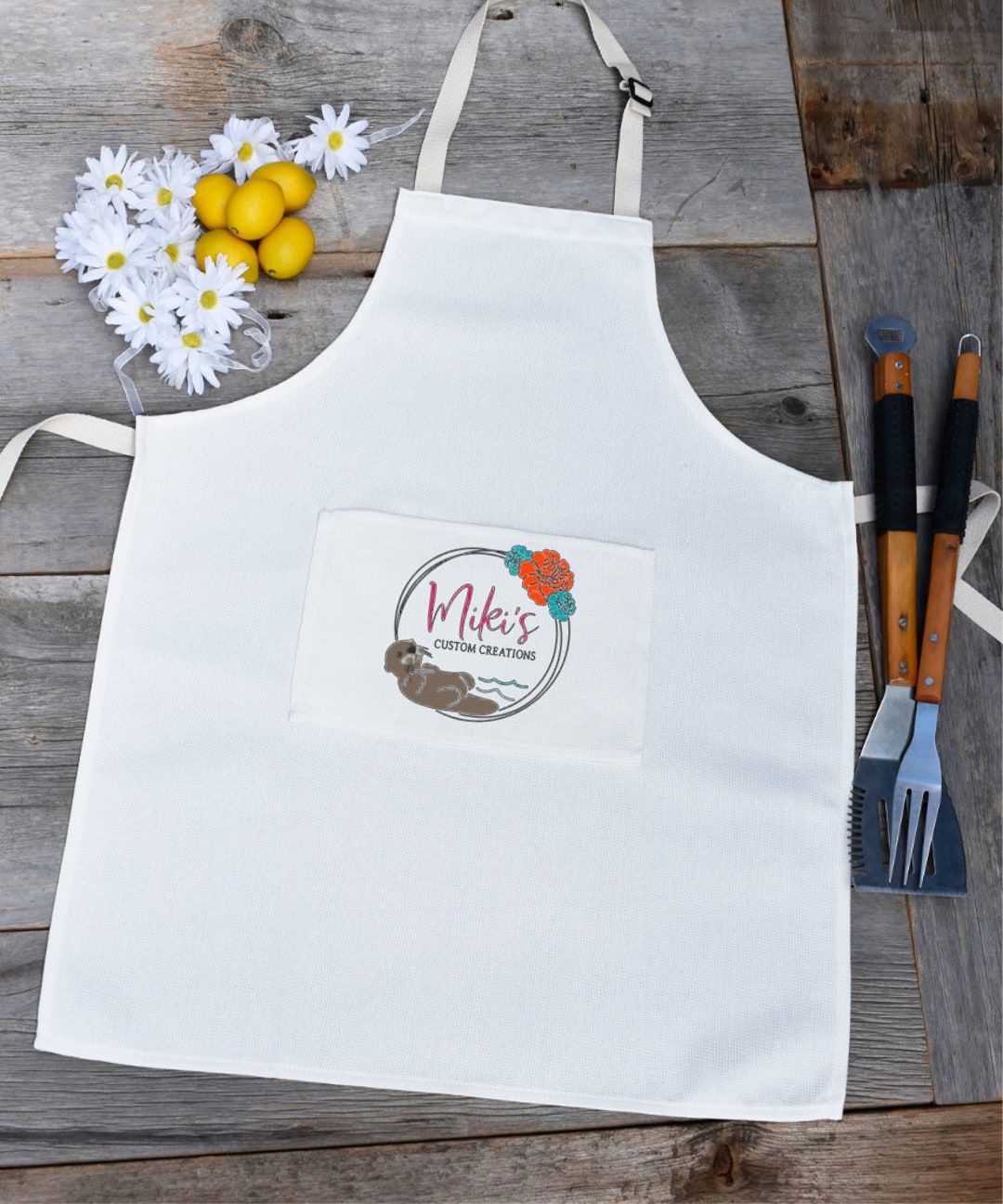Linen Adult Aprons – for Sublimation/sublimation Adult Apron ...