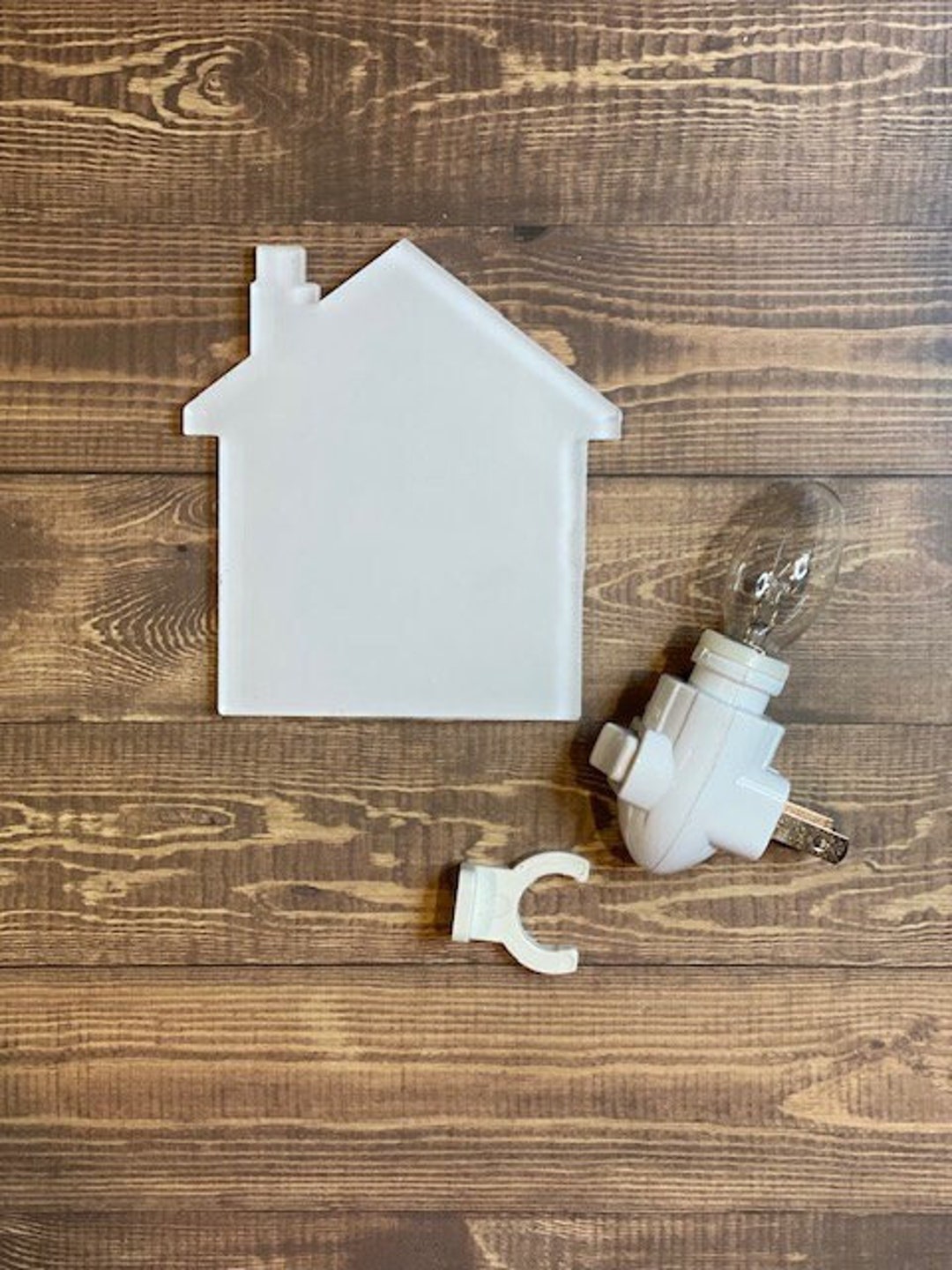 4" Acrylic House Blank: Sublimation Night Light or Coaster - Etsy
