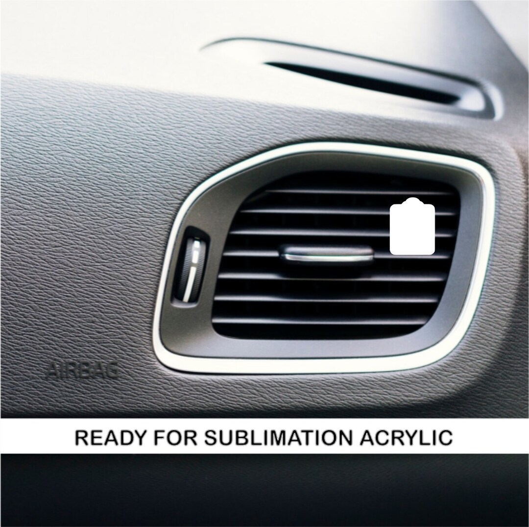 Clip Board Acrylic Car Vent Fresheners/acrylic/ Blank Car Vent/car Vent ...