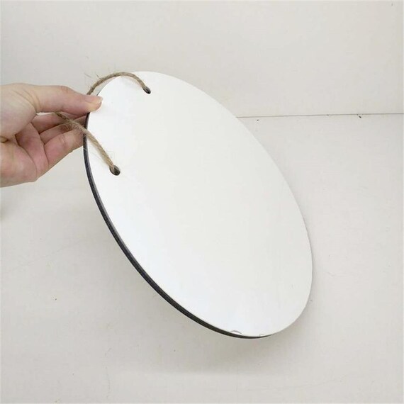 Findings Single Round Door Hanger Sublimation Blank/Round sublimation ...