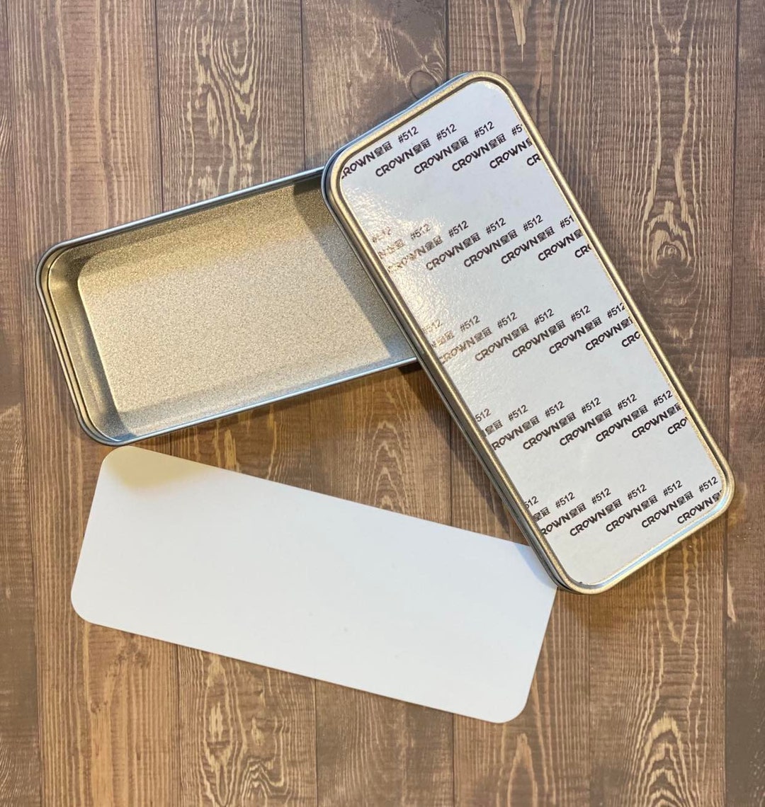 Sublimation Blank Pencil Box tin Pencil Case Sublimation Blank Pen Case ...