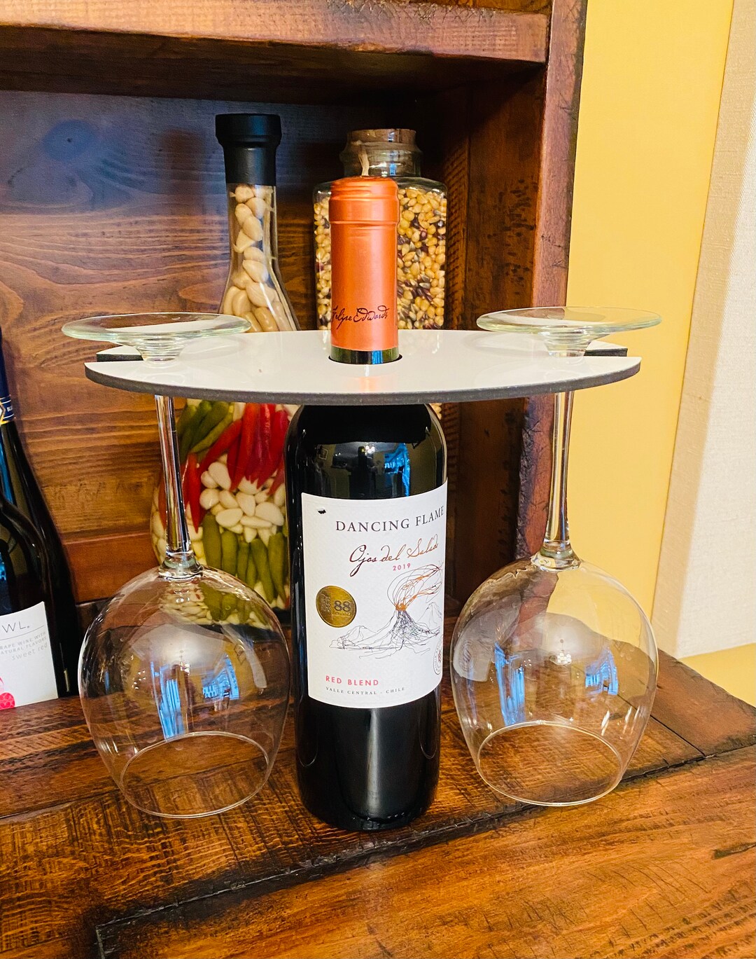 Sublimation Wine Caddy, BLANK Mdf Hardboard , Sublimation Blank, 4 ...