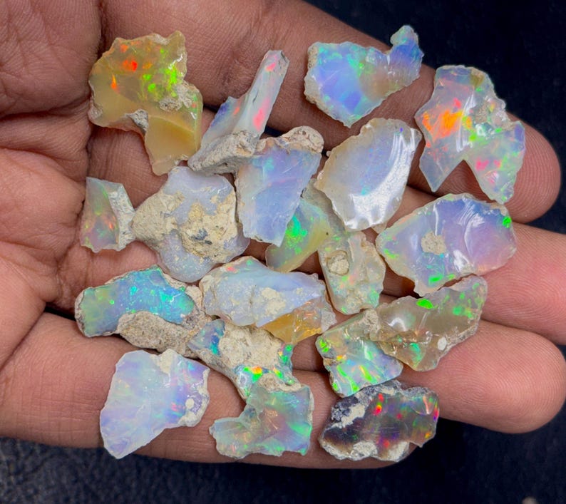 AAA Grade Opal,opal Crystal,opal Rough,natural Ethiopian Opal,aaa ...