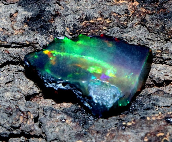 Black Opal Gem