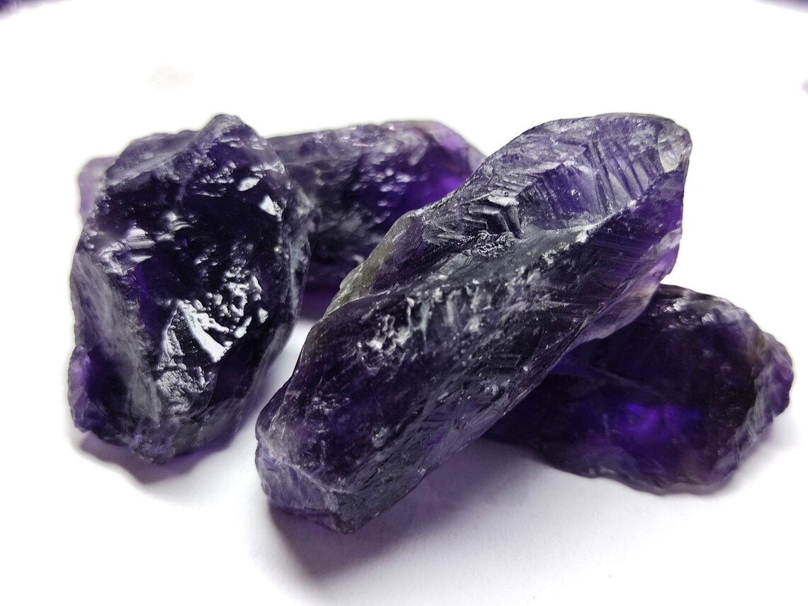 1 Kg Amethyst Raw Rough Stones 35mm 50mm /gemstones/wire - Etsy