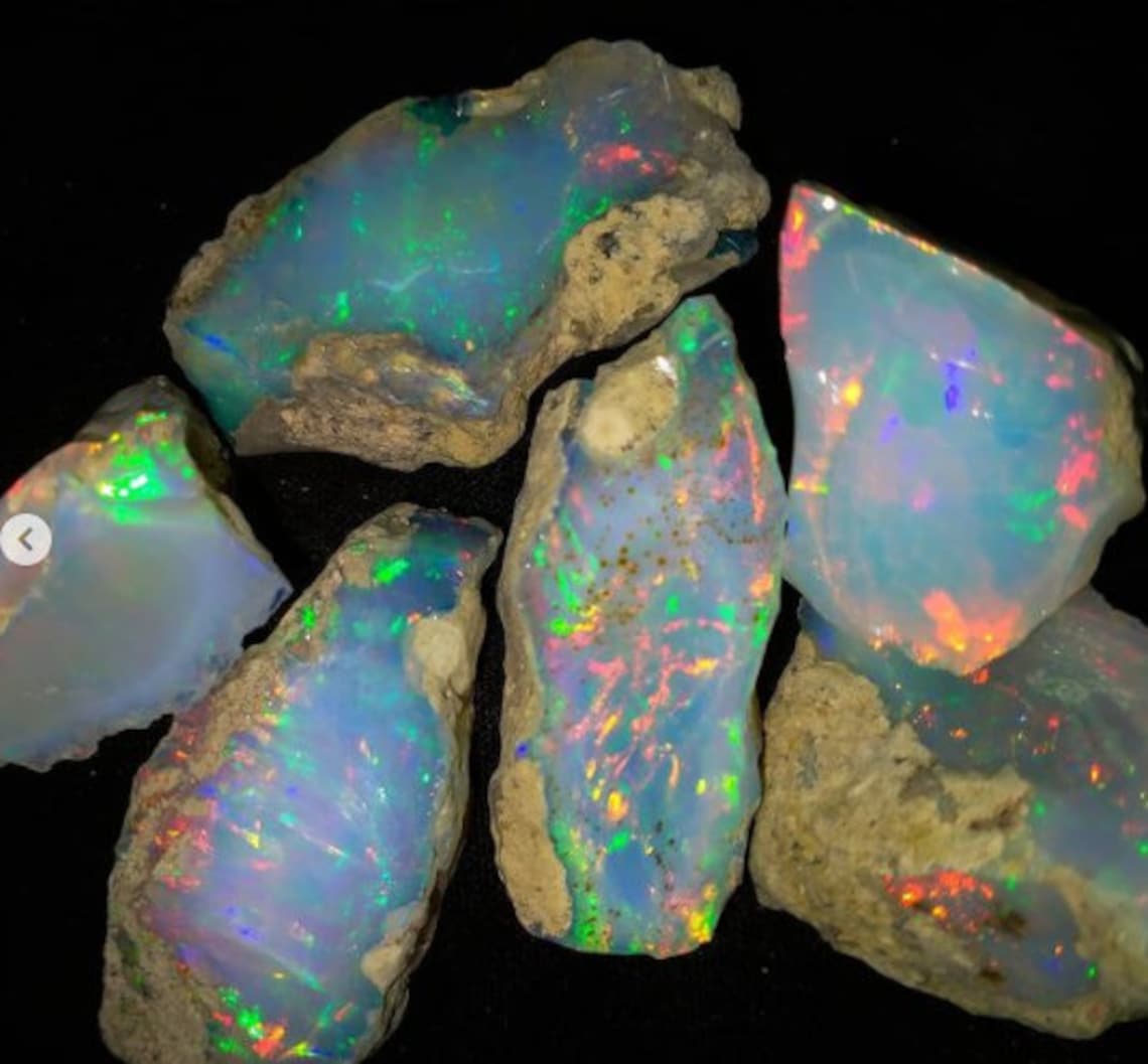 100 Pcs Top Quality Opal Rough Opal Raw Gemstone/healing - Etsy