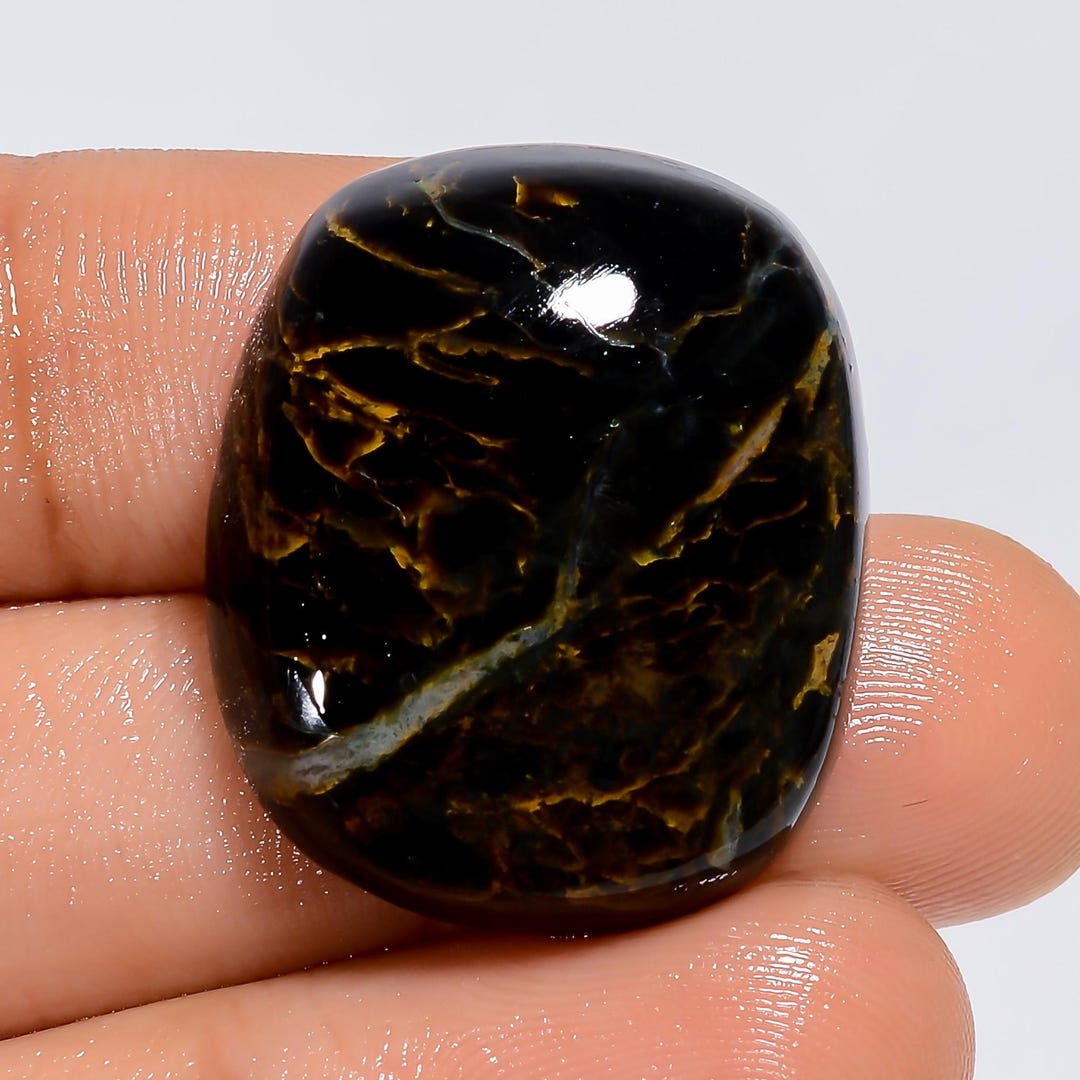 Natural Outback Jasper Cabochon: Radiant Gemstone (25x20x5 Mm, 27 Ct ...