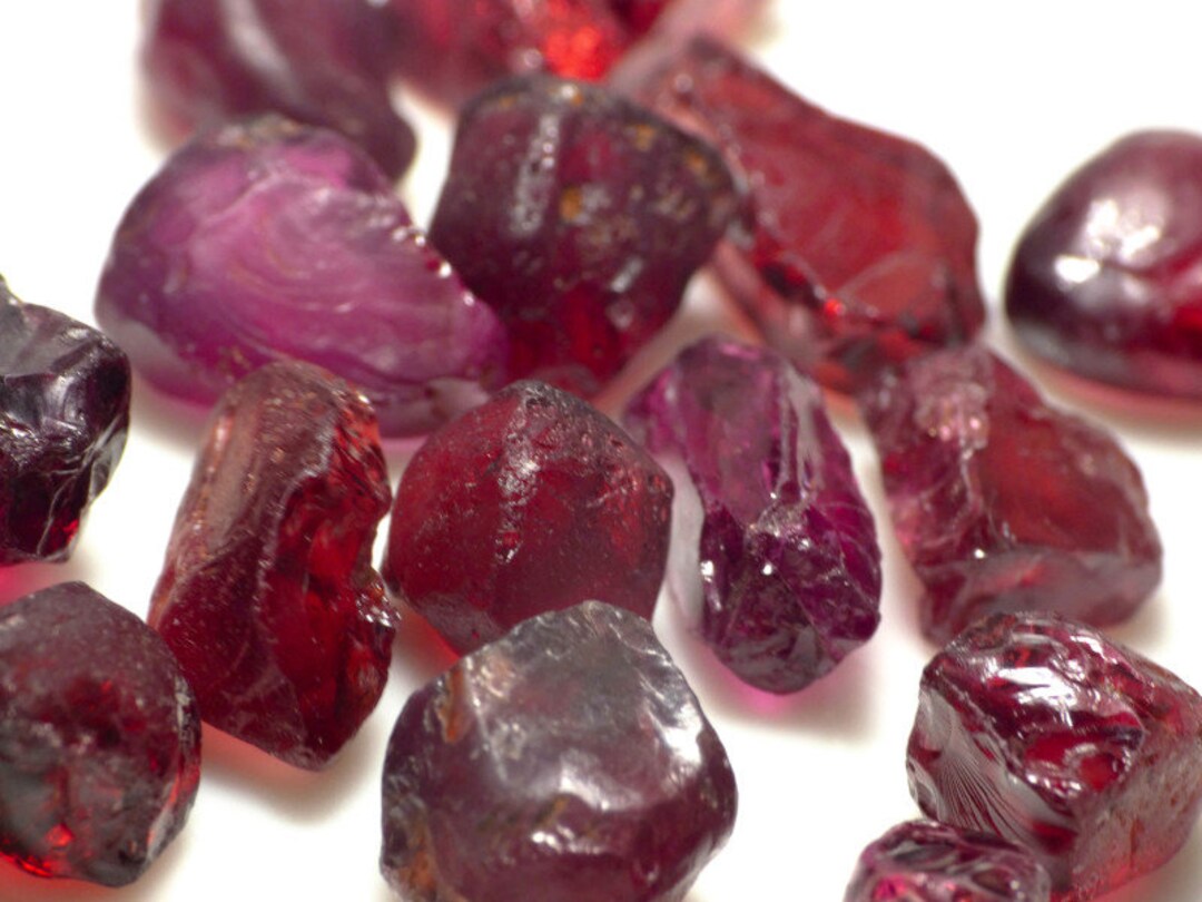 25 Pcs Lot Raw Rough Garnet Rough - Etsy