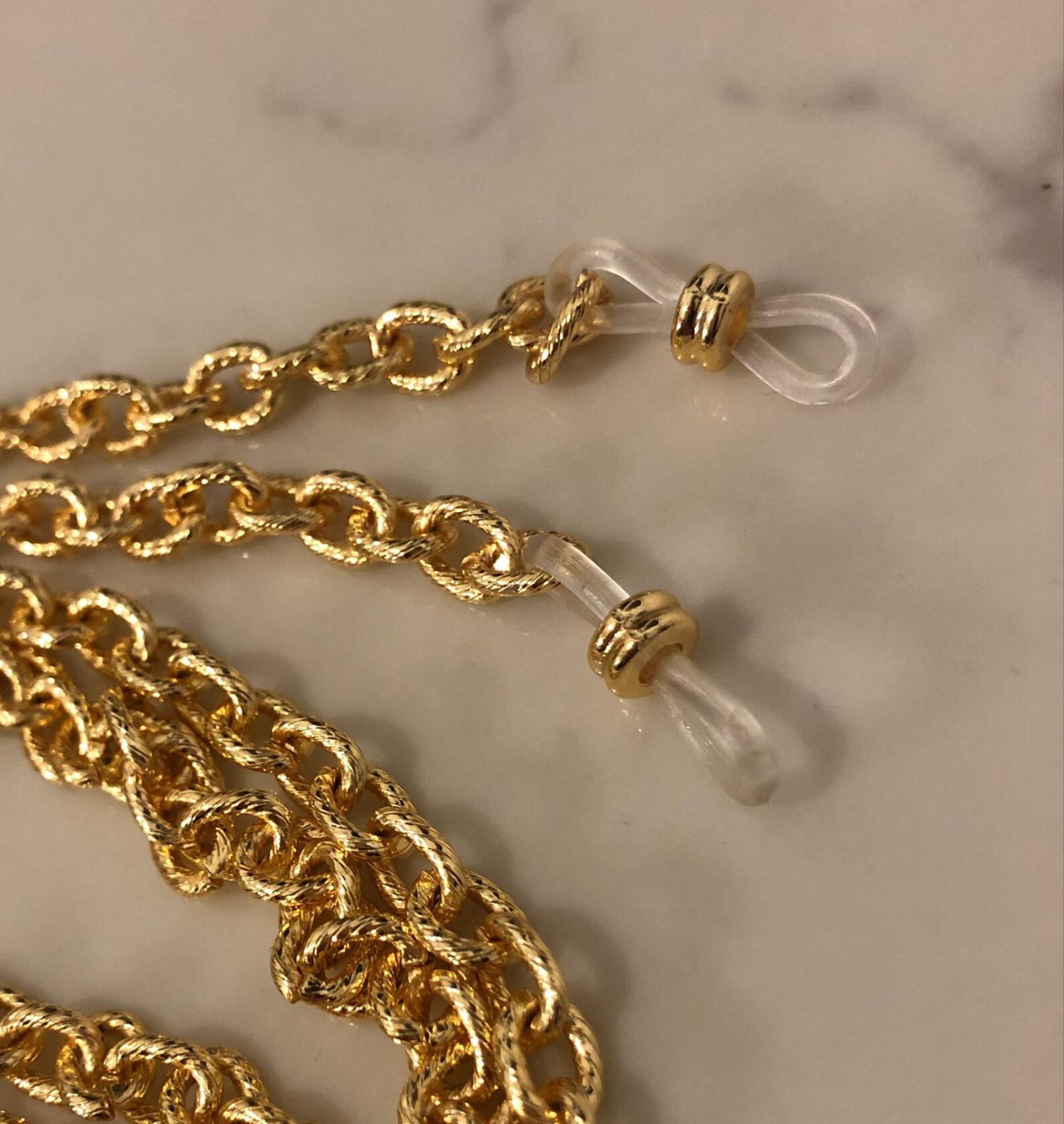 Gold Sunglasses Chain 24kt Gold Plated - Etsy
