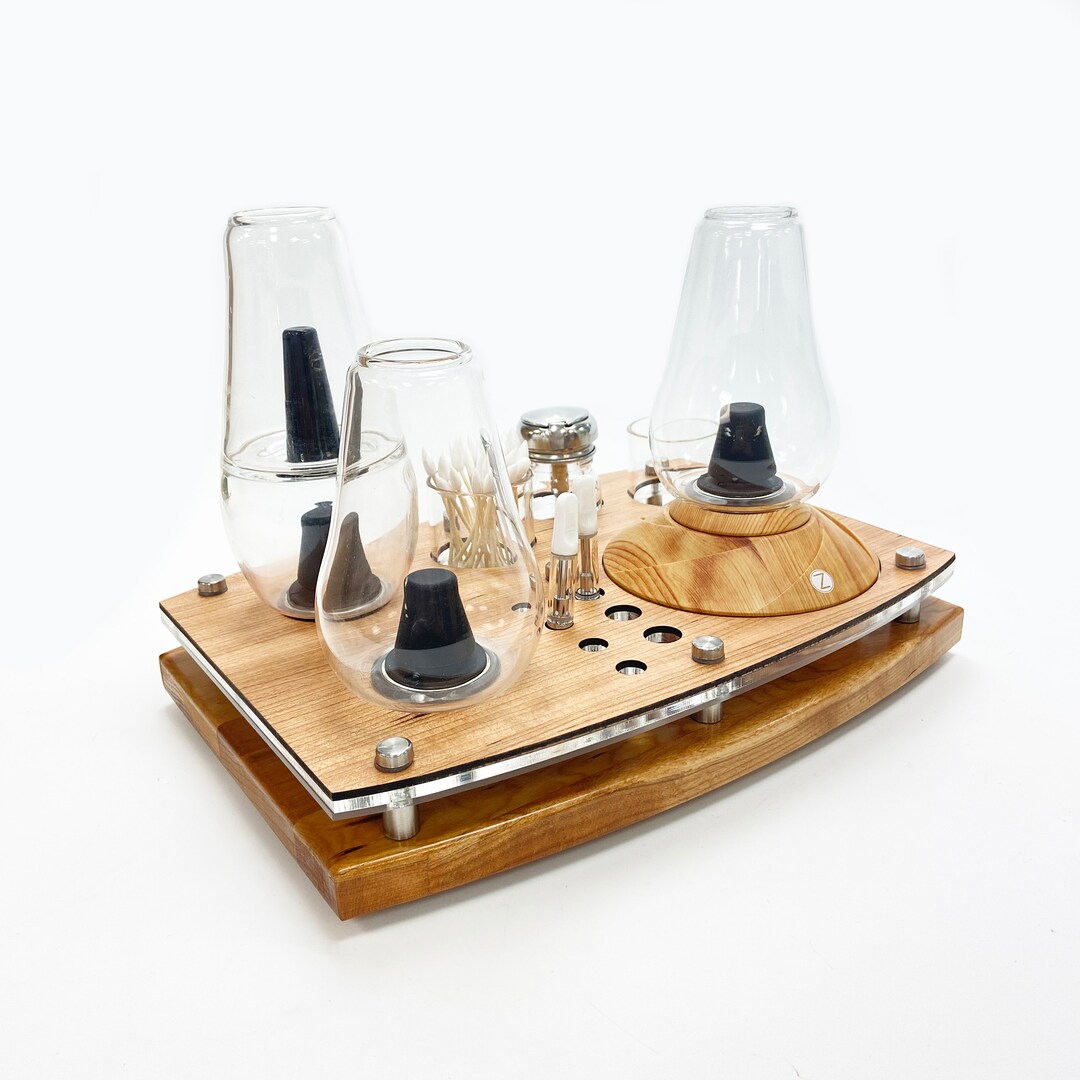 The Zenco Drinking Glass Vaporizer Organizing Tray for Duo or Flow and ...