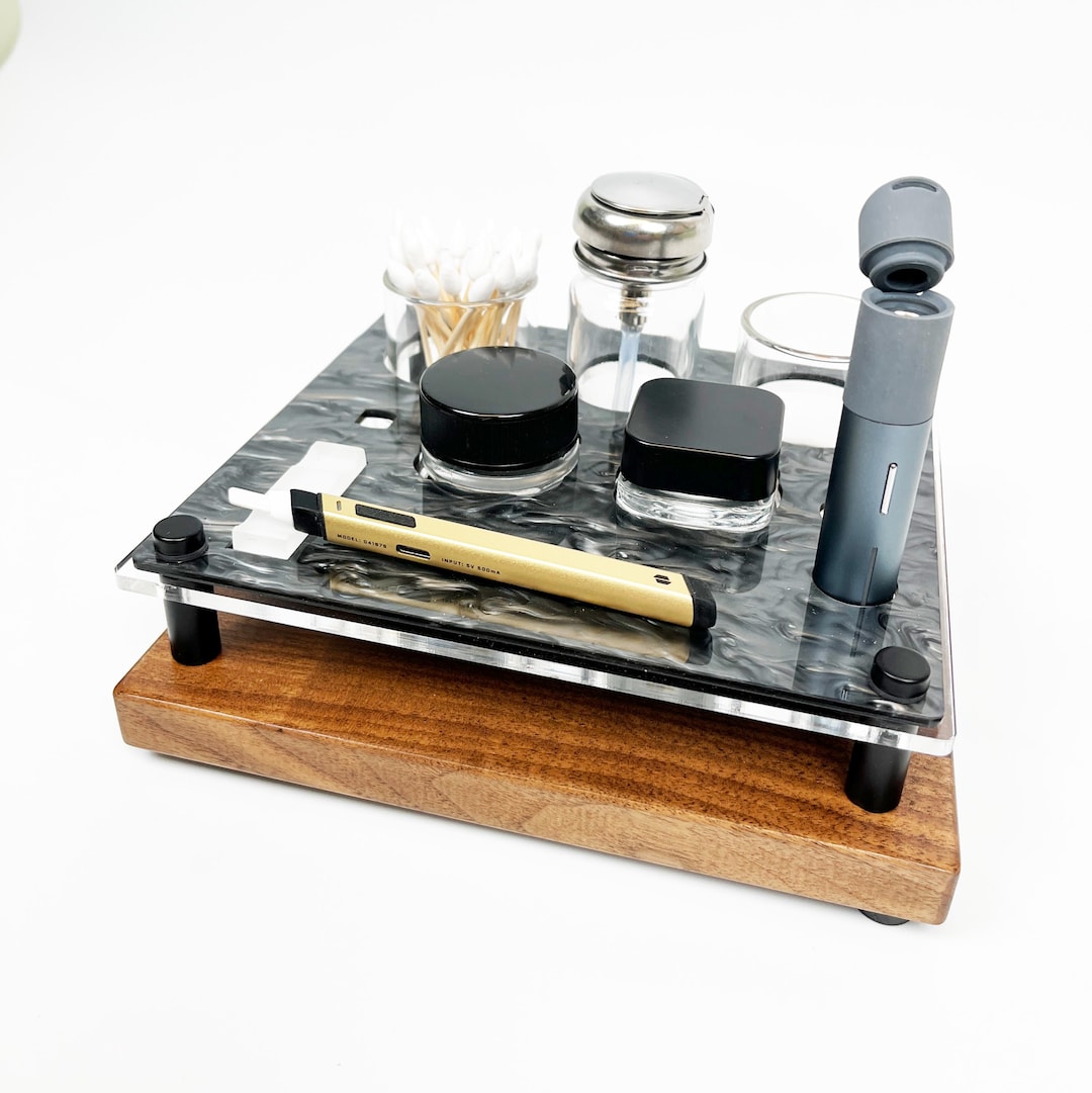 Mini Puffco Pivot Dab Station Session Organizer With Hot Knife Slot ...