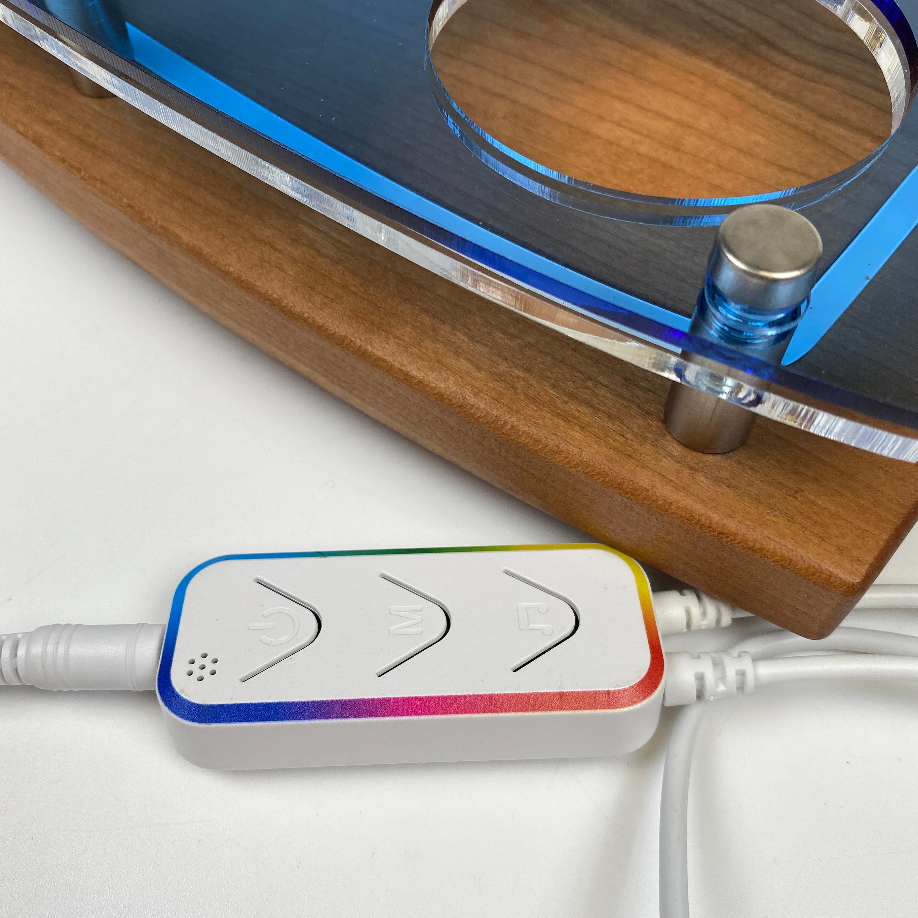 The Puffco Get Lit Programmable RGB LED Dab Rig Station Tray - Etsy