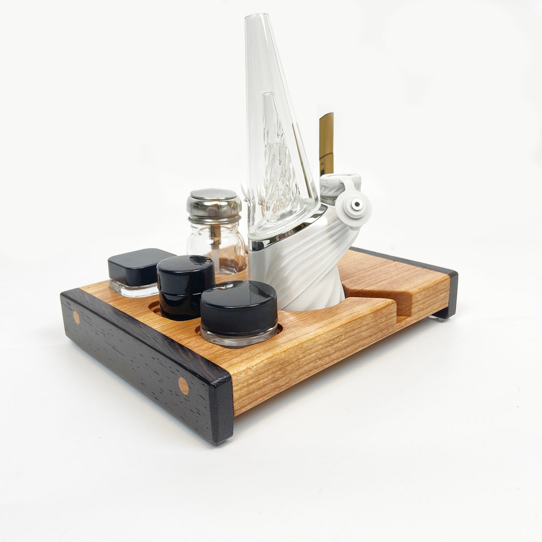 The Basic or Deluxe All Wood Puffco Peak or Pro Vaporizer Dab Session ...