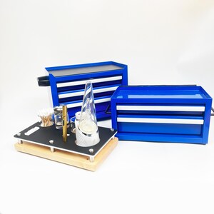 Puffco 5 Drawer Mini Tool Chest Rig Station Dab Session Organizer With ...