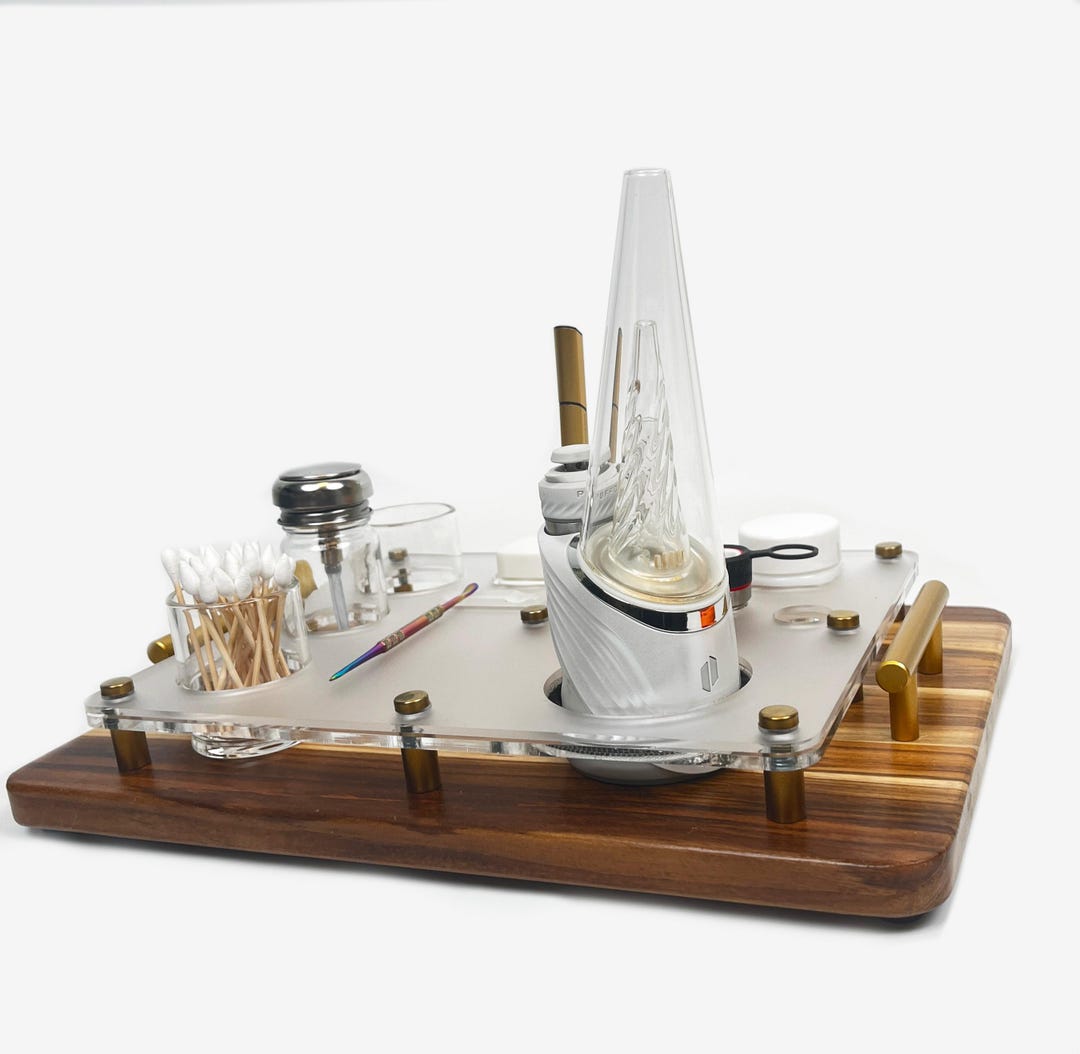 Puffco Pro Teak Portable Serving Tray With Carrying Handles, ISO ...