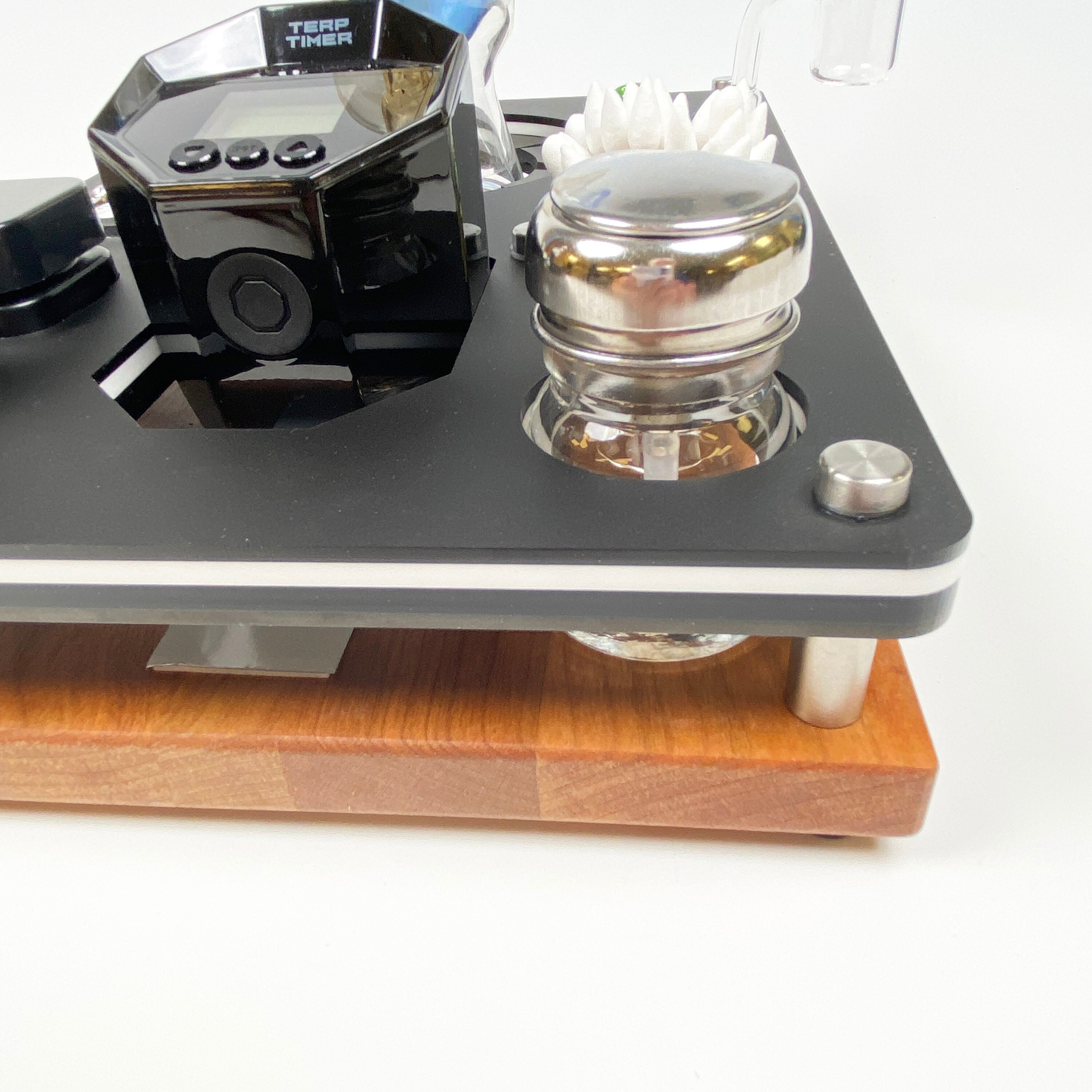 Terps Timer Thermal Sensor Dab Organizer Tray With Water Pipe - Etsy