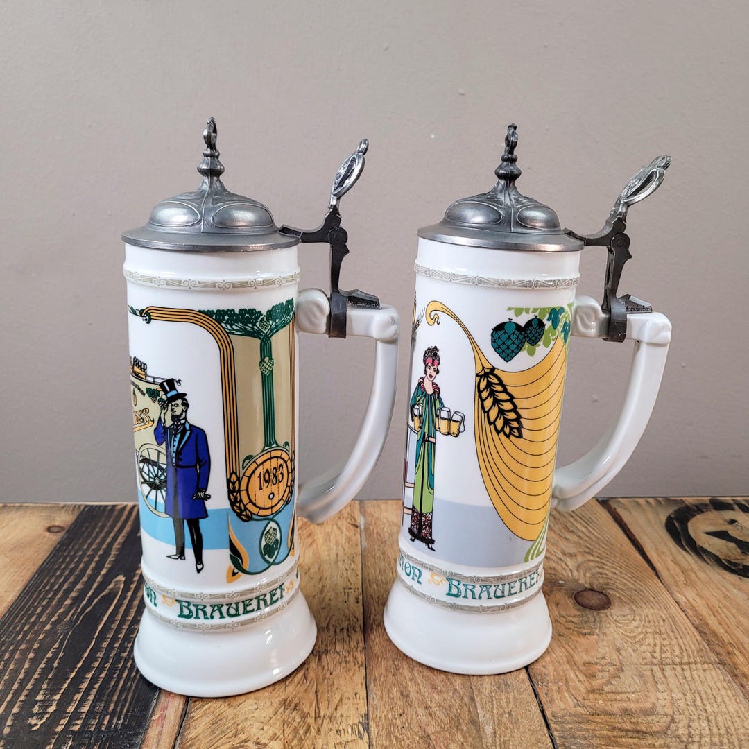 Dortmunder Union Beer Mugs, Anniversary Mugs - Etsy