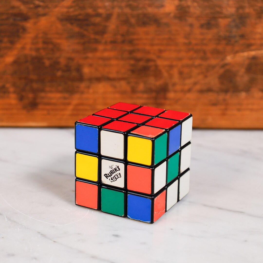 Vintage Rubik's Cube From the 80s - Etsy