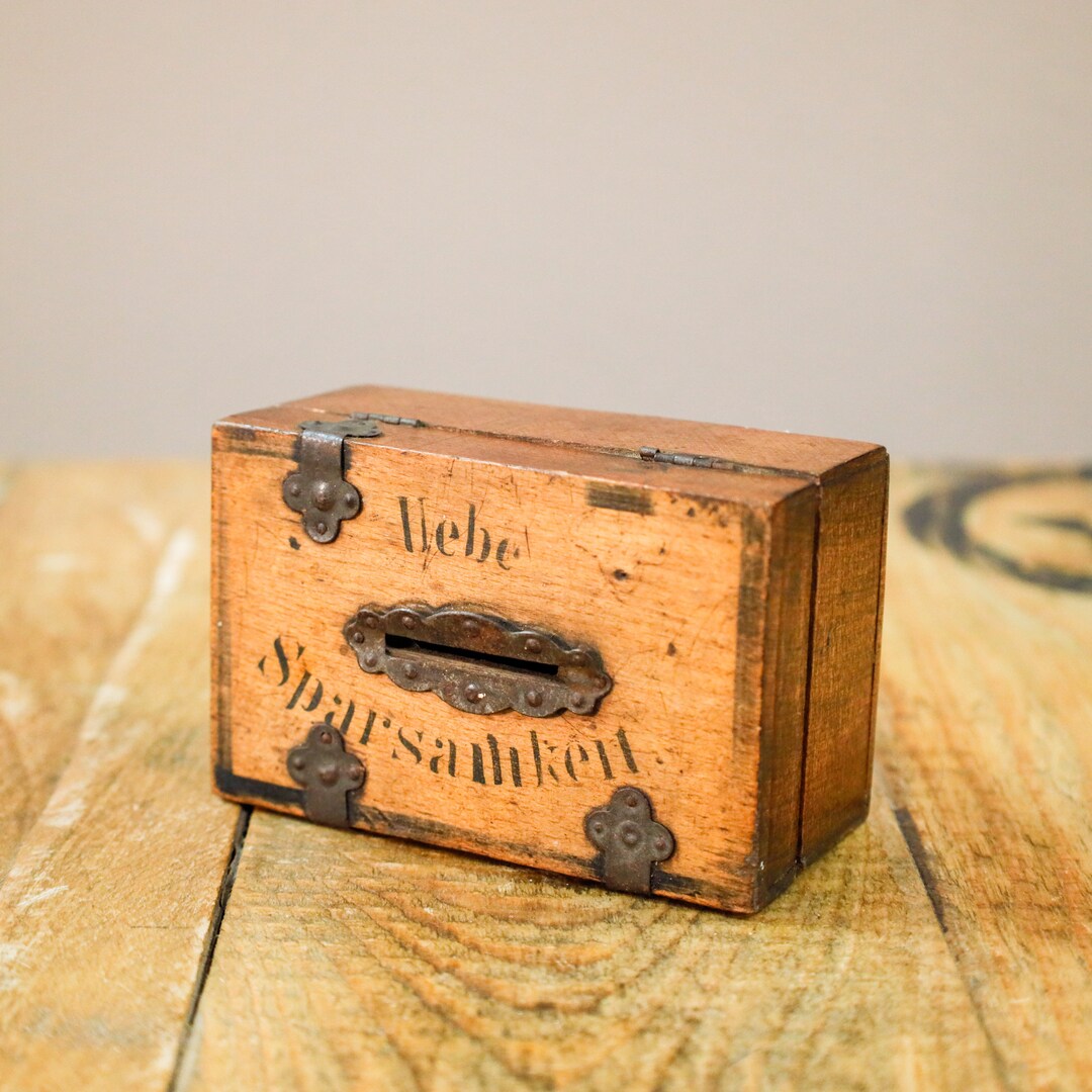 Antique Money Box - Etsy
