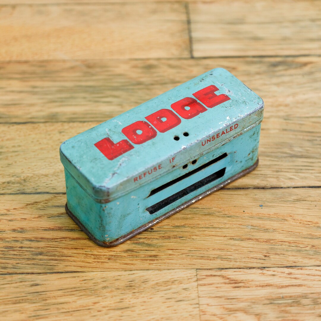 Original Lodge Spark Plug Tin - Etsy