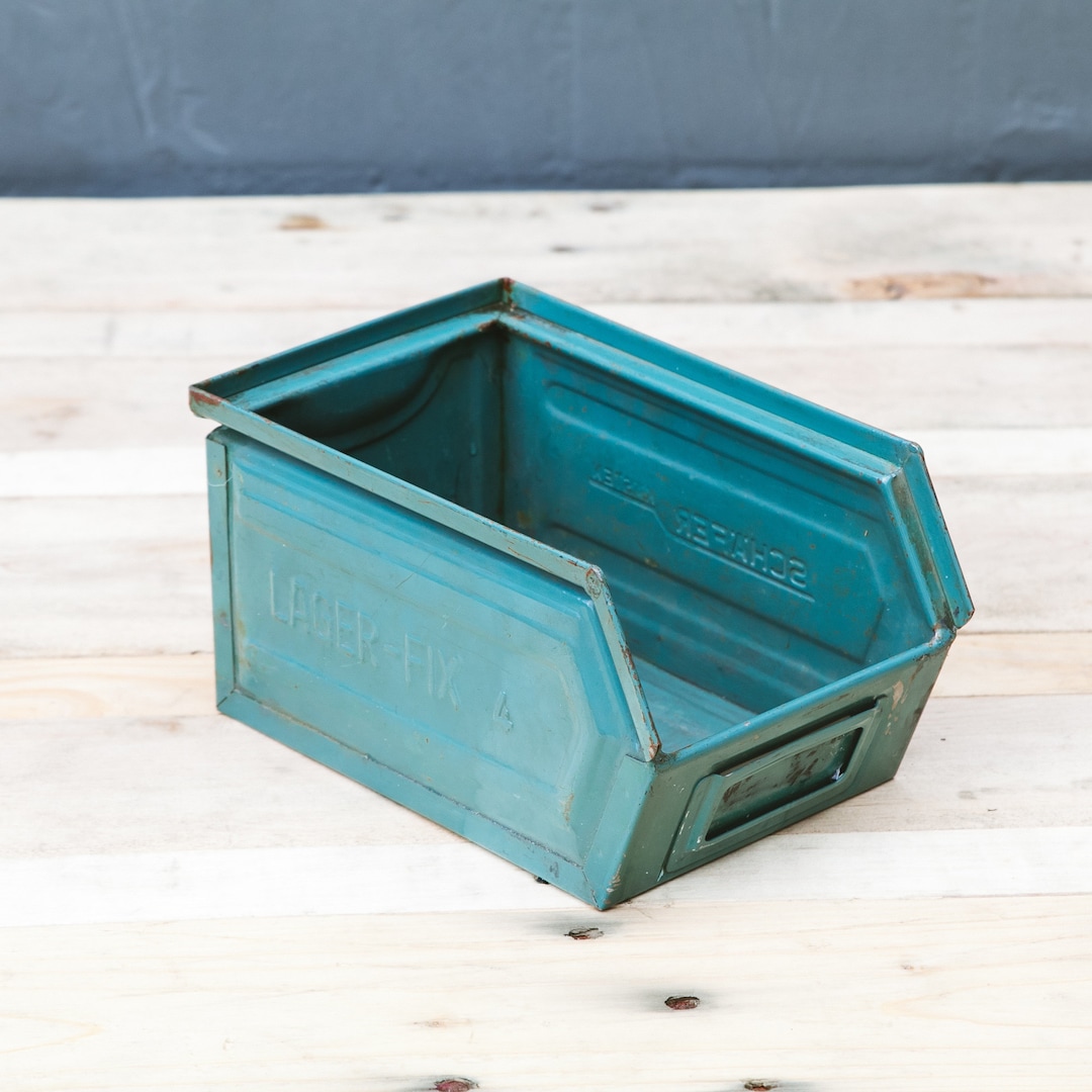 Loft 4 I Vintage Metal Box I Storage Box I Industrial Design - Etsy