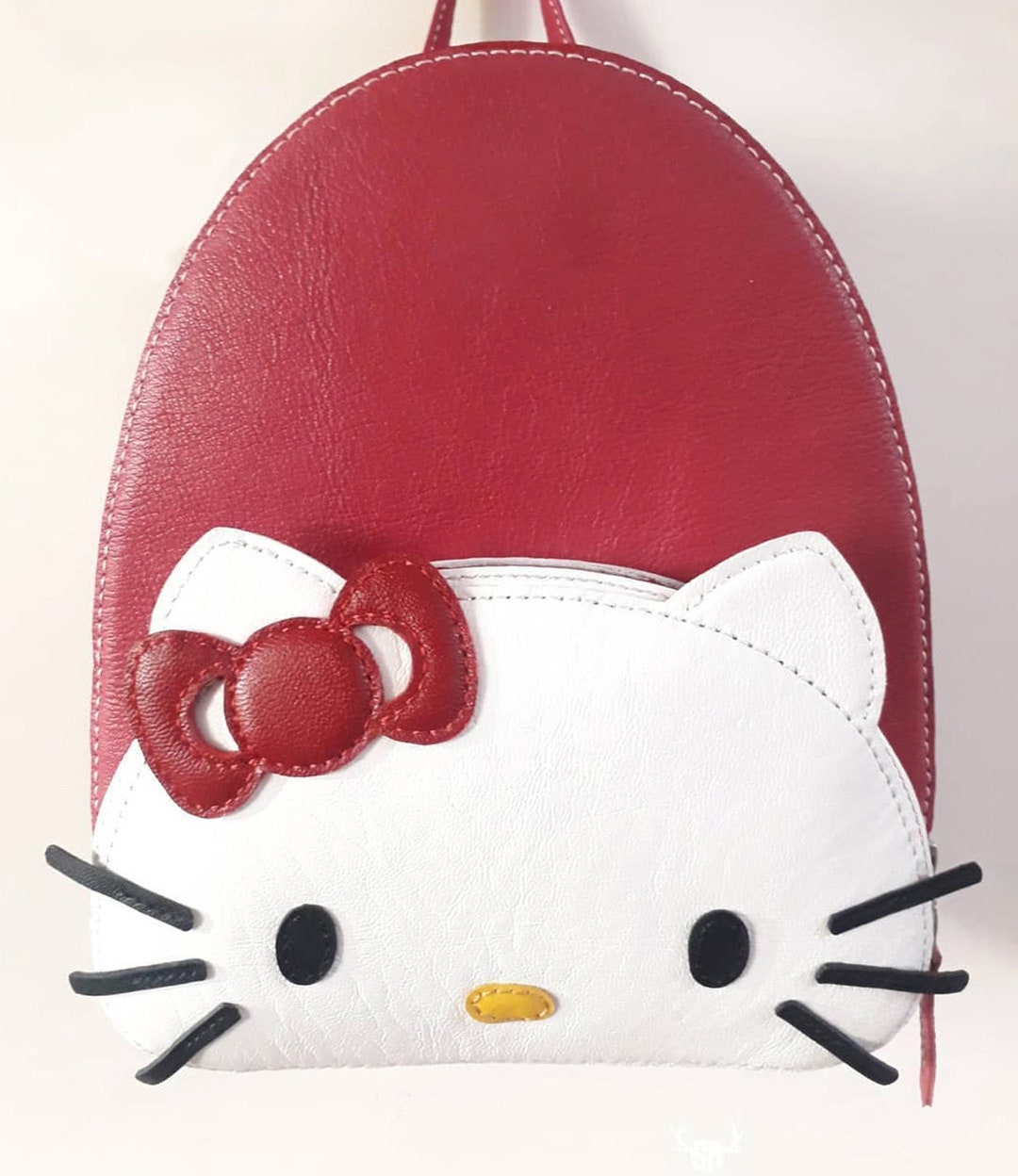 Leather Kids Backpack Pattern - Kitty Design 006 - 09 (pdf) - Bag ...