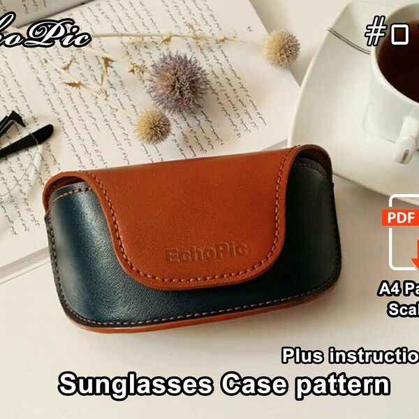 Leather Sunglasses Case Pattern - Etsy