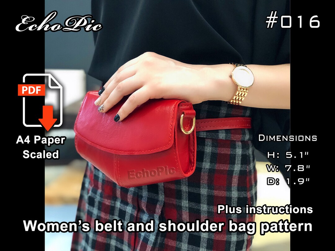 Belt Bag Pattern PDF Instructions - Etsy