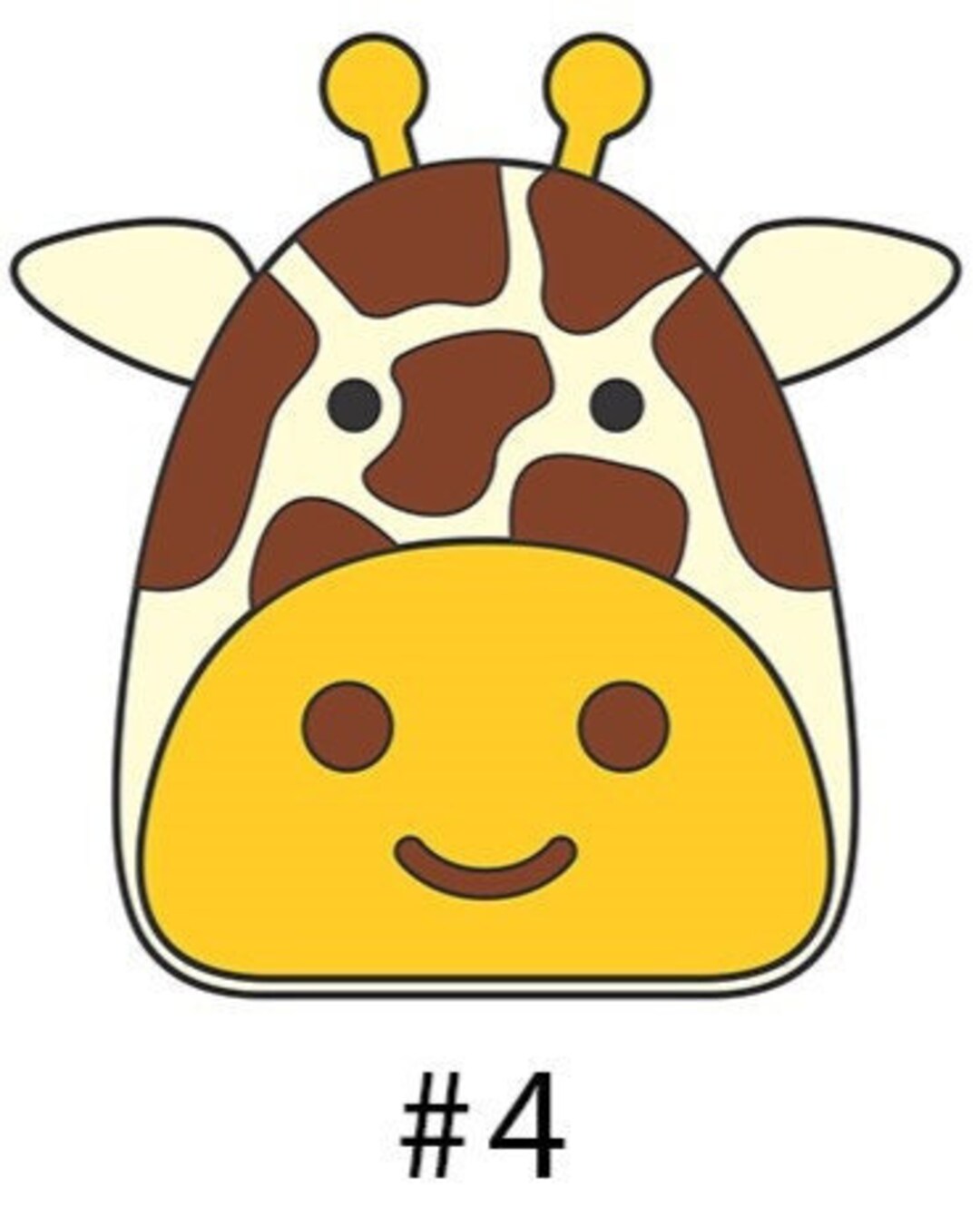 Leather Kids Backpack Pattern - Giraffe Design 006 - 04 (pdf) - Bag ...