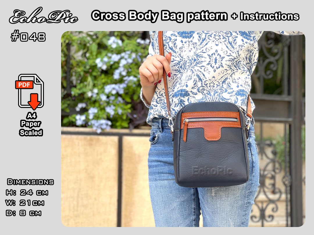 Crossbody Bag Pattern Letter and A4 PDF Format Available - Etsy