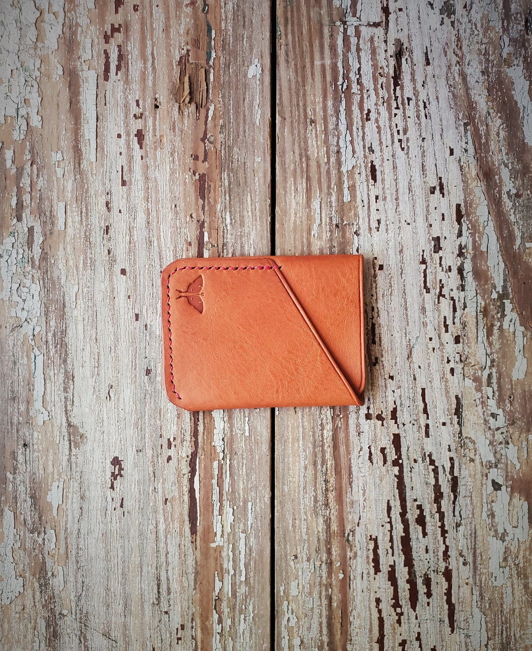 The Sphinx Brown Minimalist Coil Wallet in Badalassi Carlo Pueblo, Full ...