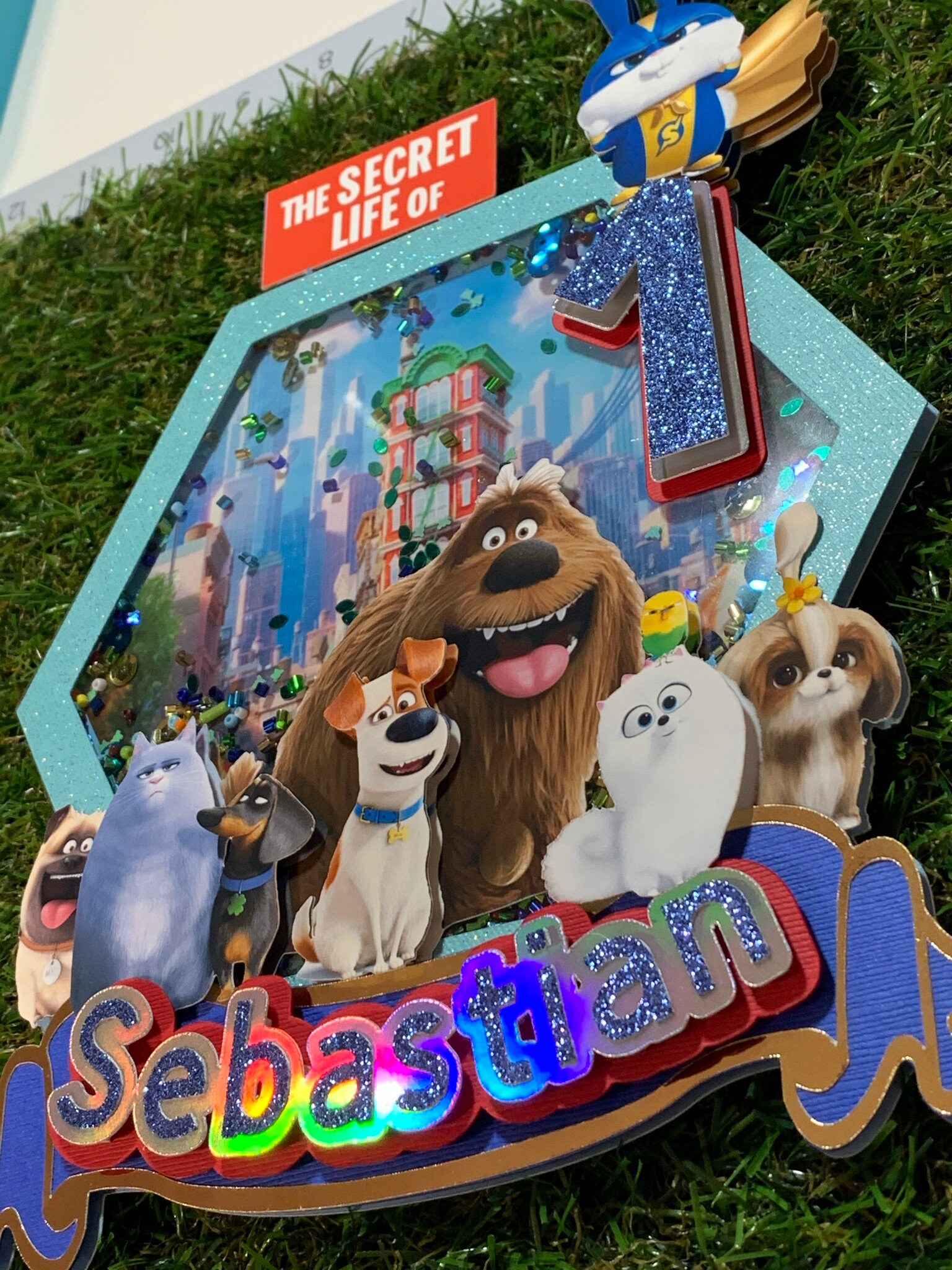 The Secret Life of Pets Cake Topper - Etsy