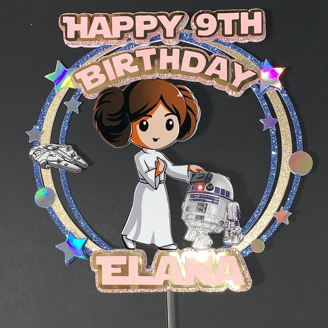 Princess Leia Cake Topper - Etsy