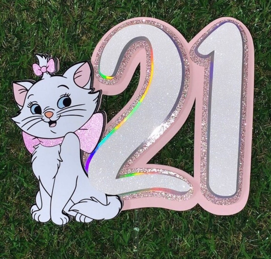 Marie Kitten Cake Topper - Etsy