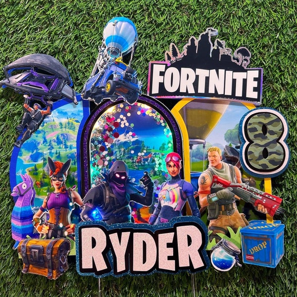 Fortnight Cake Topper - Etsy