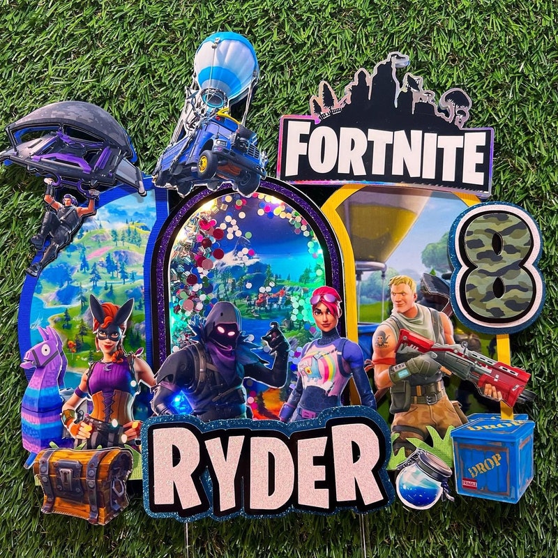 Gaming Cake Topper - Etsy